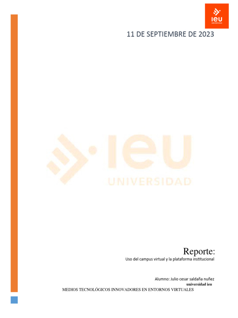 Tarea Ieu 1 | PDF