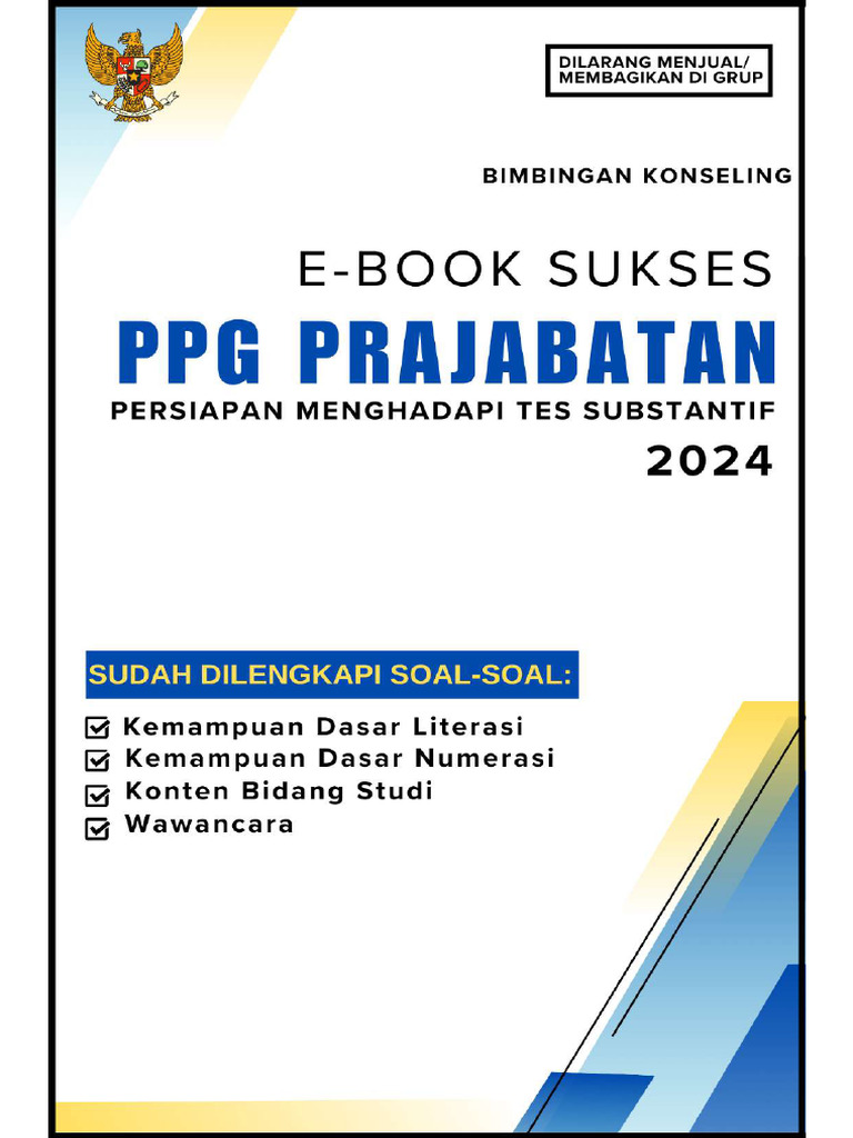 E-Book Bimbingan Konseling 2024 | PDF