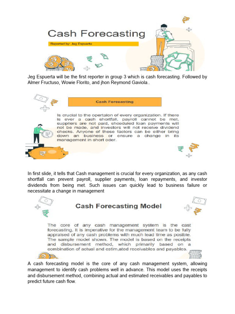 Group3 Narrative Treasury-Management | PDF | Forecasting | Business