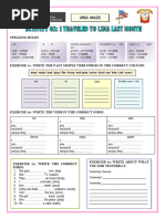 Grammar Exercise Form 1 | PDF | Grammar | Linguistics