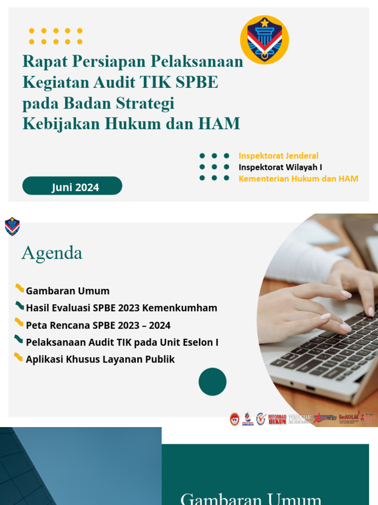 Audit TIK - Konsep Paparan Rapat Persiapan 2006 | PDF | Komputer