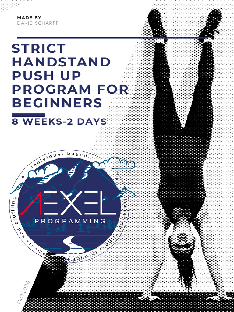 Free strict handstand push up program for beginners | PDF | Strength Training | Physical Fitness