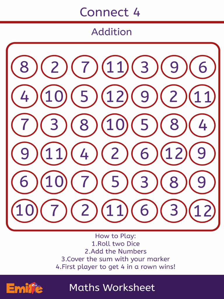 CONNECT-4-WORKSHEETS | PDF