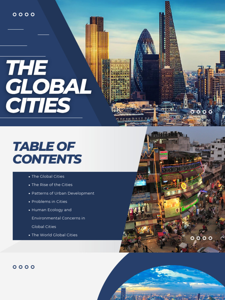 Group 6 The Global Cities | PDF | Cost Of Living | Pollution