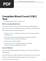 Comprehensive Blood Test Names List | PDF | Wellness