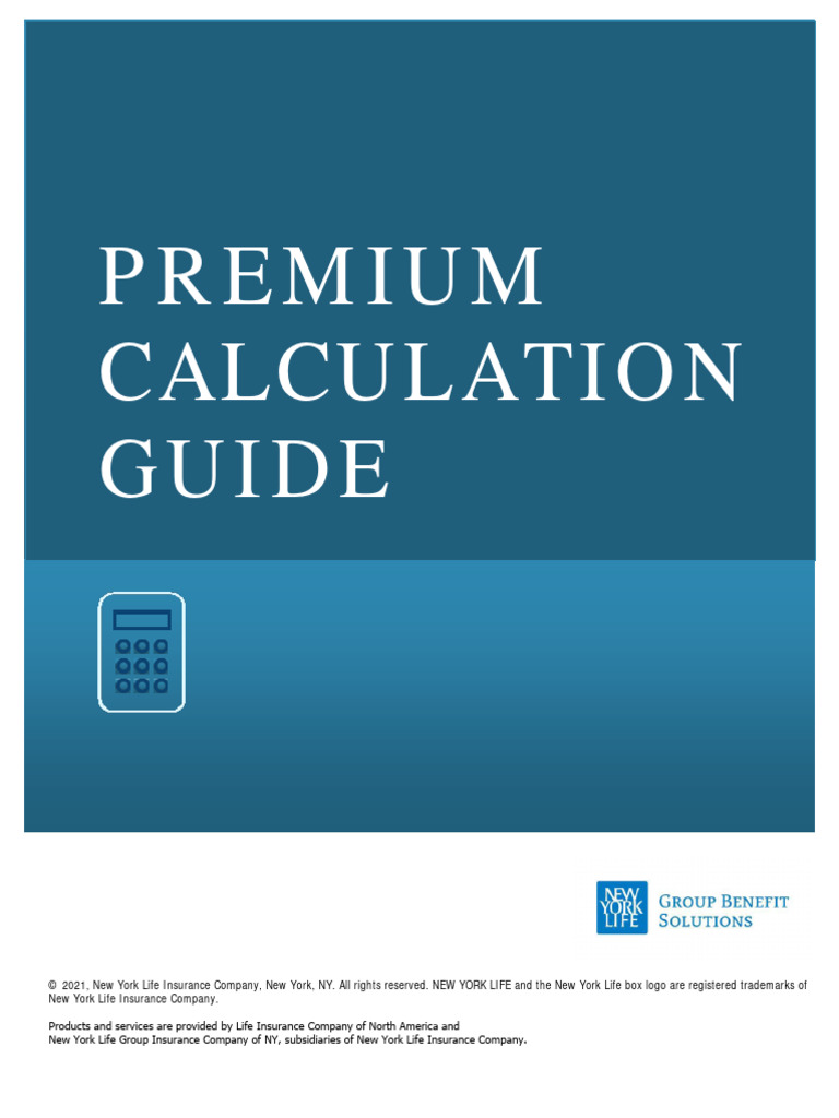 Premium Calculation Guide | PDF | Payroll Tax | Insurance