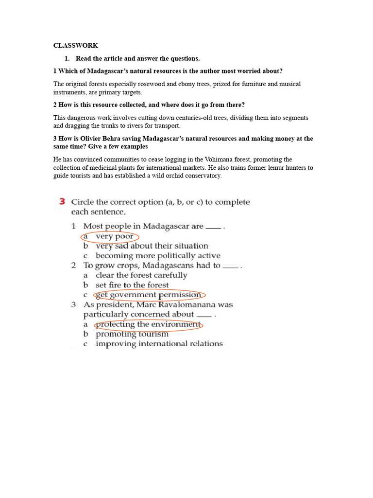 CLASSWORK 25-07-2024 Word | PDF | Home & Garden