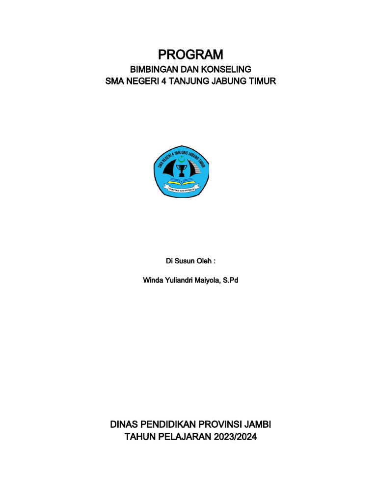 Program BK Sma Sesuai Pop Terbaru | PDF