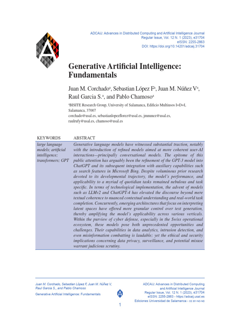 Generative_Artificial_Intelligence_Fundamentals | PDF | Artificial Neural Network | Artificial ...