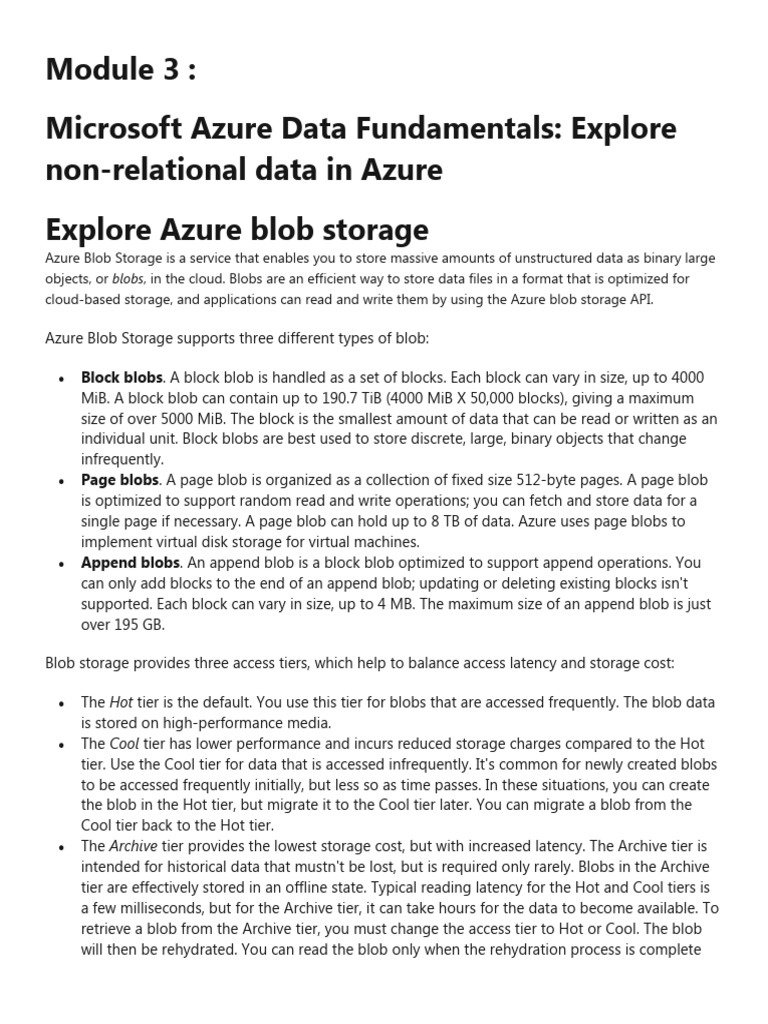 Module 3 | PDF | No Sql | Databases