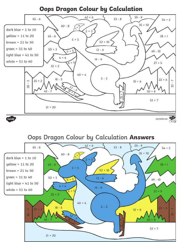 Dragon Colour by Calculation Guide | PDF