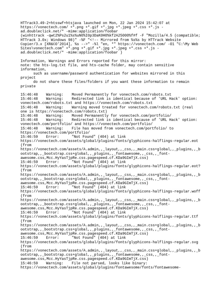 Hts Log | PDF | Computer Data | World Wide Web