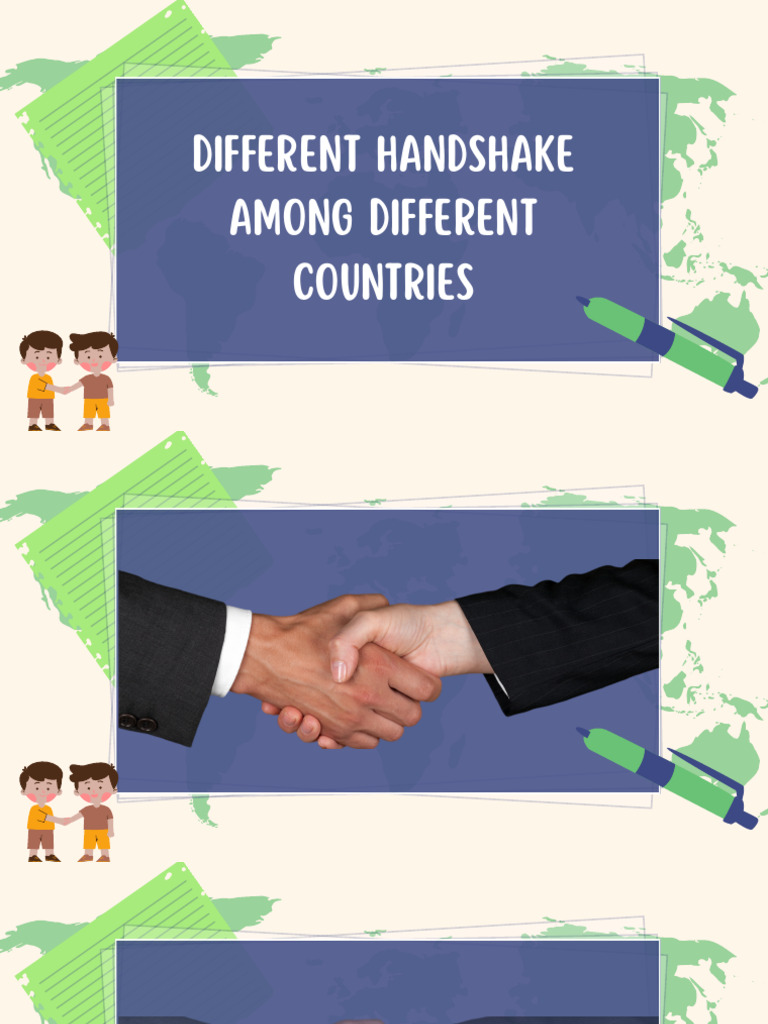 Gecomm - What Is A Handshake | PDF | Cultural Conventions | Nonverbal ...