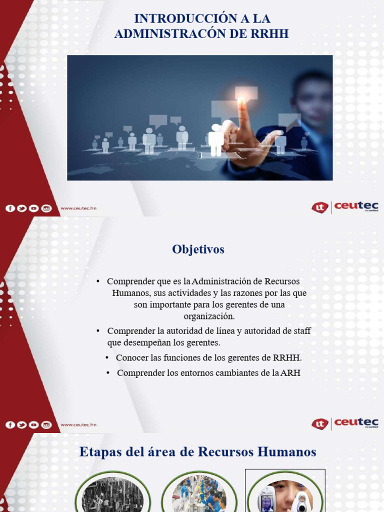 Introducción A La ARH - Semana 1 | PDF | Gestión de recursos humanos | Planificación