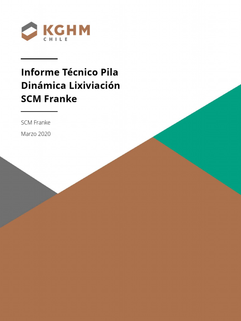 Informe Tecnico SMA - Mar2020 | PDF
