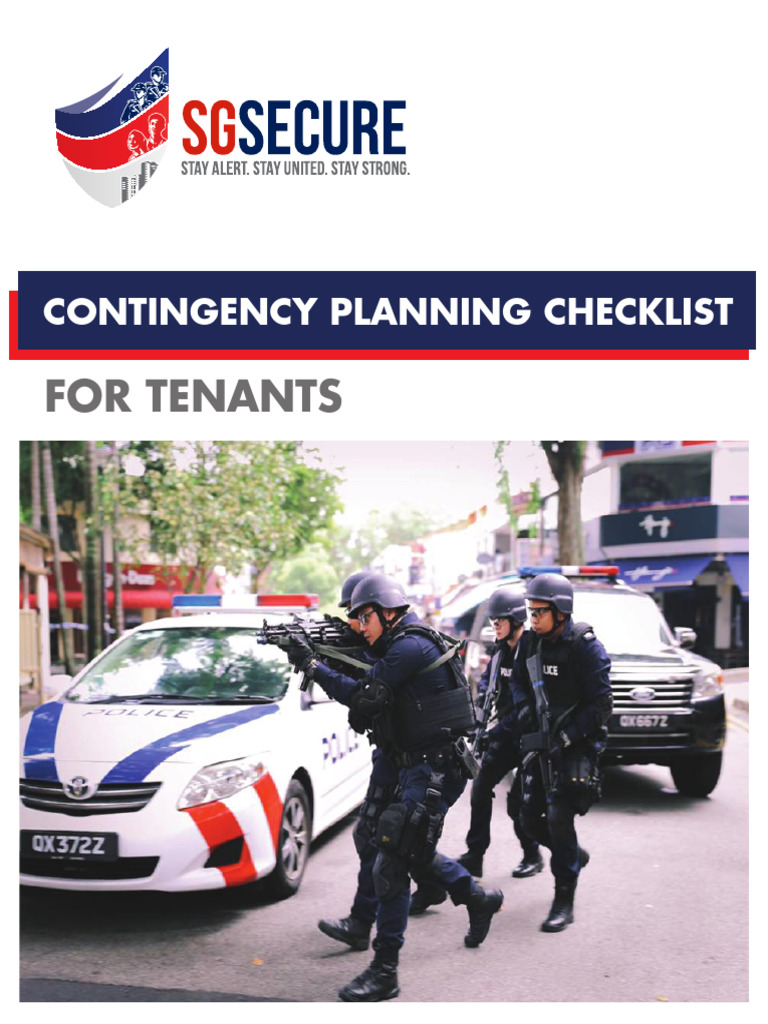 Contingency Planning Checklist For Tenants Final | PDF | Emergency ...
