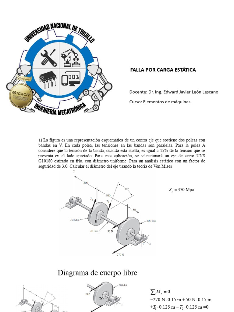 s2 - Teoria de Falla-Ejemplo | PDF | Ingeniería estructural | Elasticidad (Física)