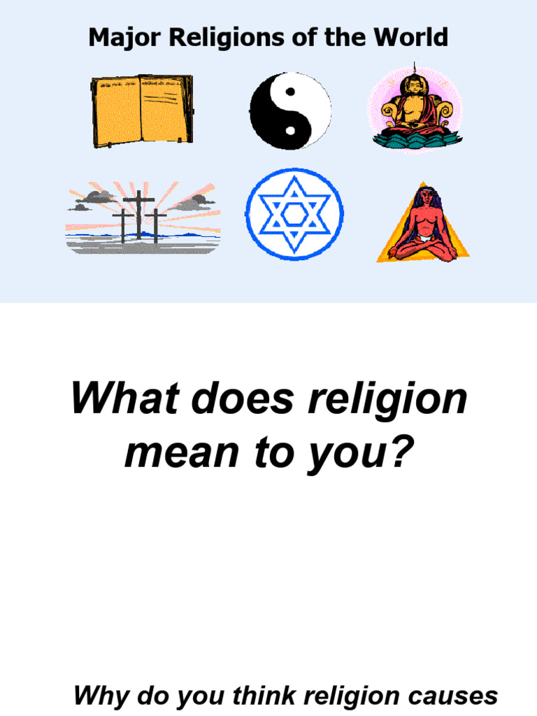 Understanding World Religions | PDF | Noble Eightfold Path | Jewish ...