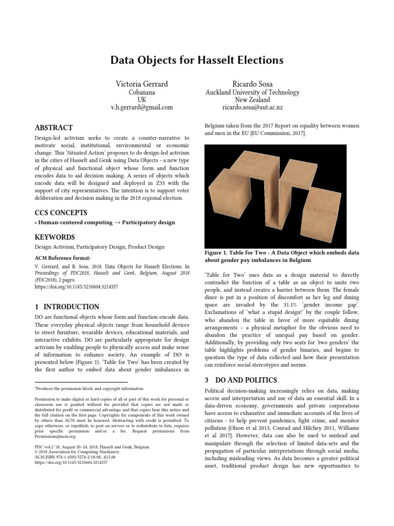 2018 Data Objects For Hasselt Elections | PDF | Data | Information 2018 Data Objects For Hasselt Elections | PDF | Data | Information