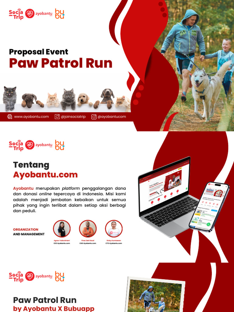 Proposal Paw Patrol Run | PDF