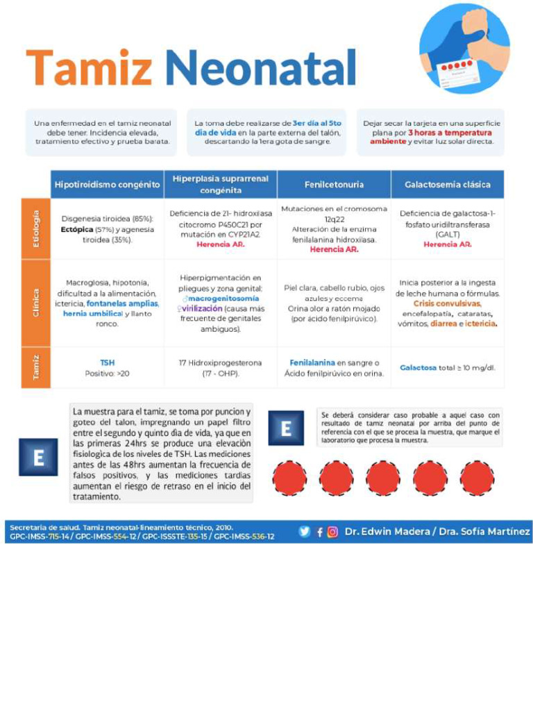 Tamiz Neonatal | PDF