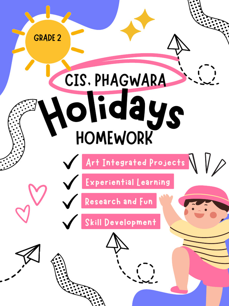 Grade 2 holiday homework | PDF