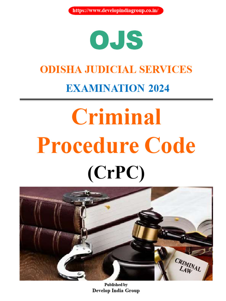 OJS Exam (CrPC) Sample | PDF | Crimes | Crime & Violence