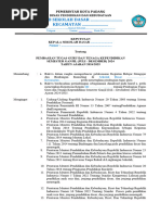 CONTOH SK PANITIA SPMB Tahun Ajaran 2025 2026 | PDF