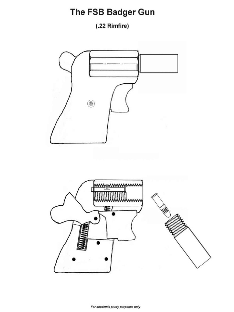 Practical Scrap Metal Small Arms Vol.12-The FSB Badger Gun | PDF