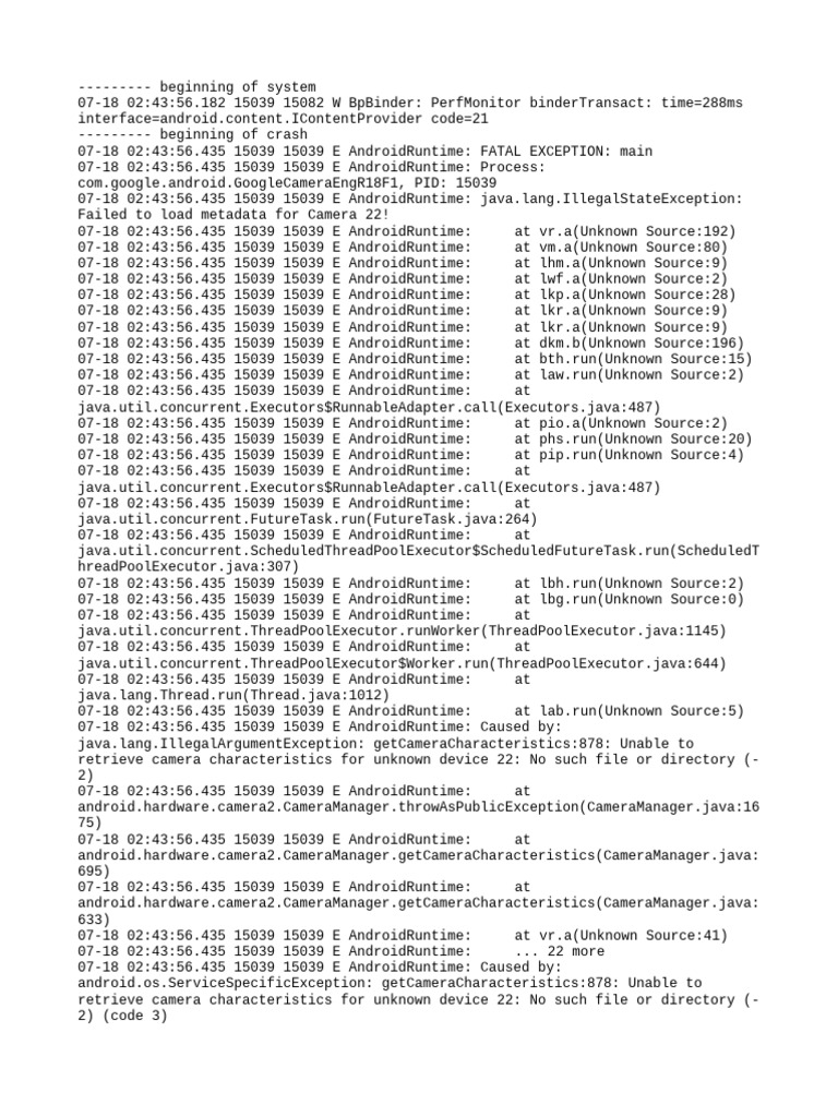 logcat | PDF | Android (Operating System) | Java (Programming Language)