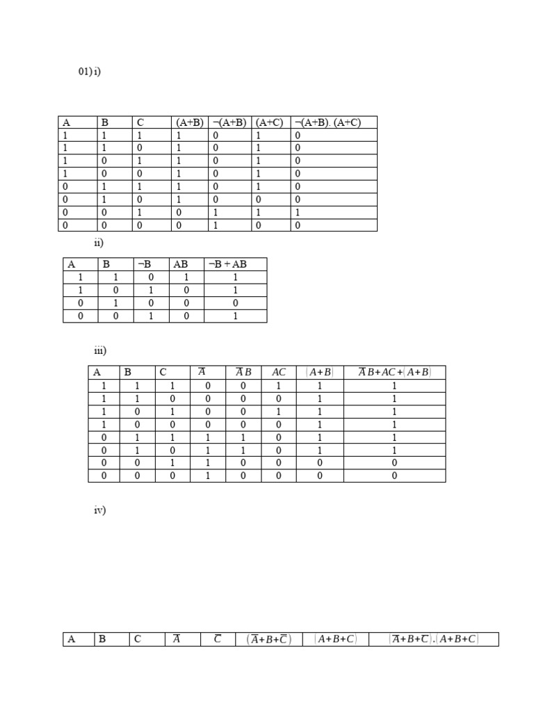 Problem Sheet 3 Answers Final | PDF