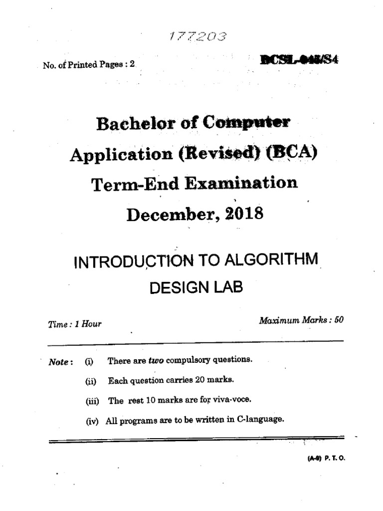 BCSL-045 S4-Dec 2018 - Compressed | PDF | Computers