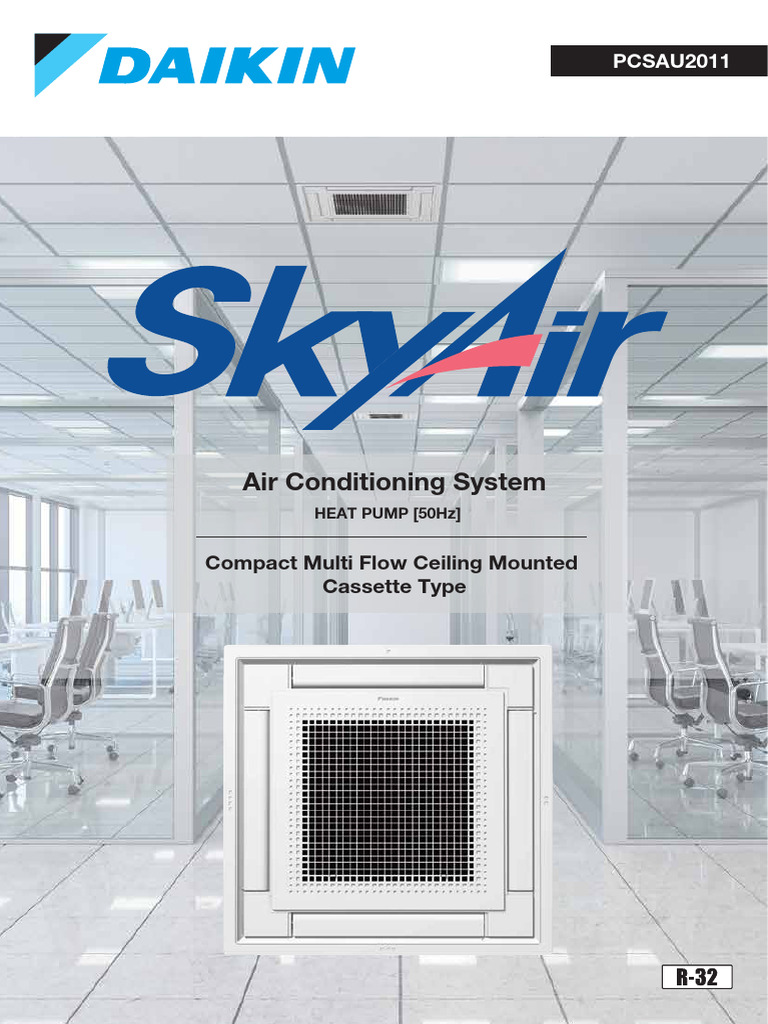 Compact Multi Flow Cassette AC System | PDF | Remote Control | Fire ...
