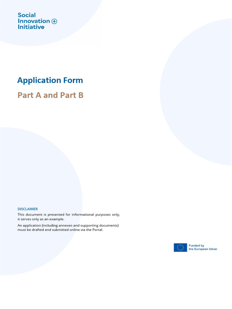 Annex 3 Application Form | PDF | Risk | Risk Management