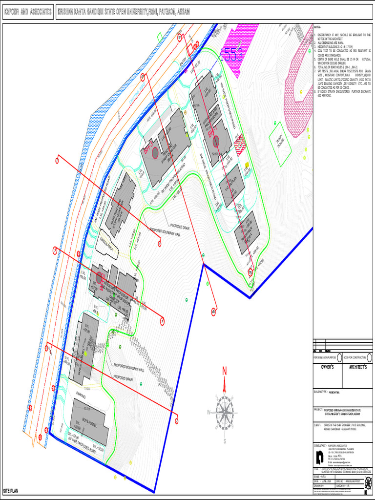 Site and Floor Plans | PDF | Soil Science | Soil