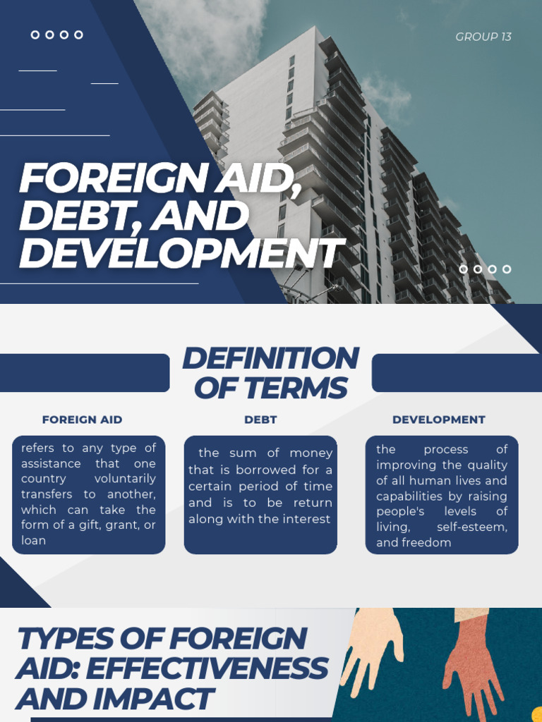 Foreign Aid Debt and Development | PDF | Aids | International Relations