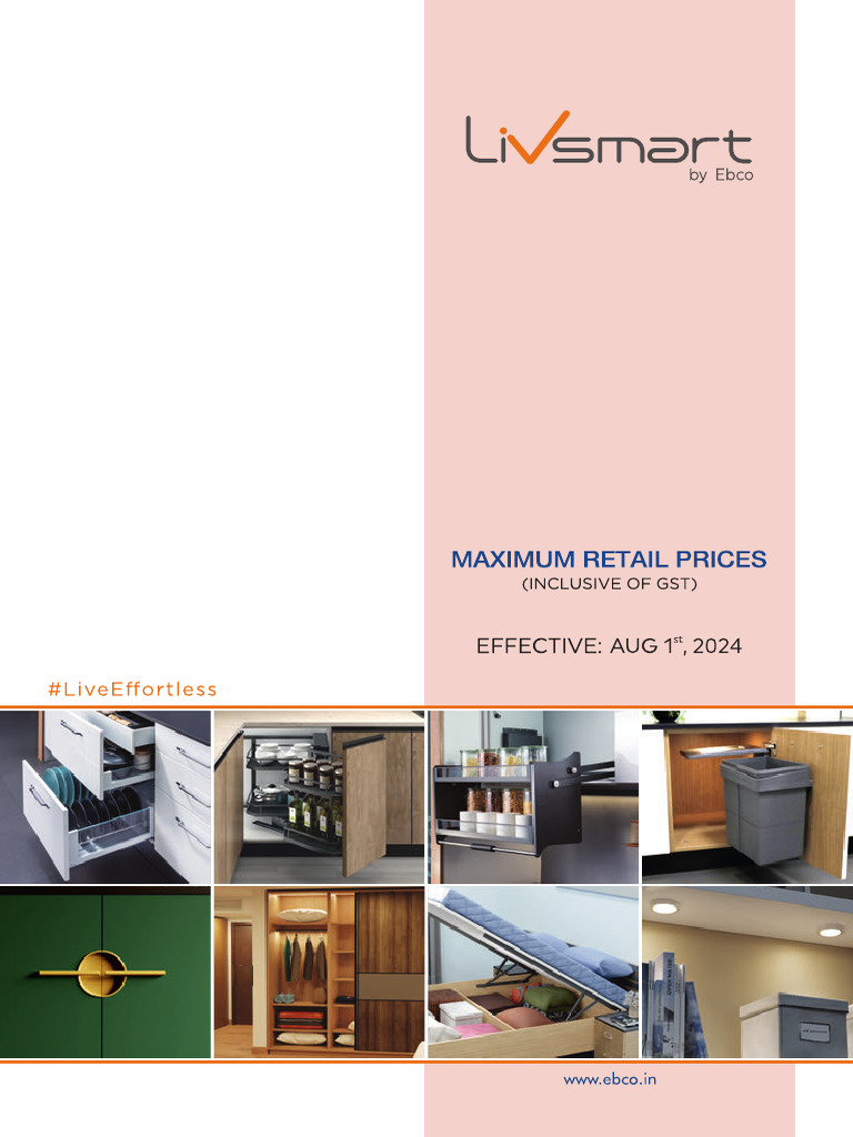 Livsmart MRP August 2024 | PDF | Metals | Materials