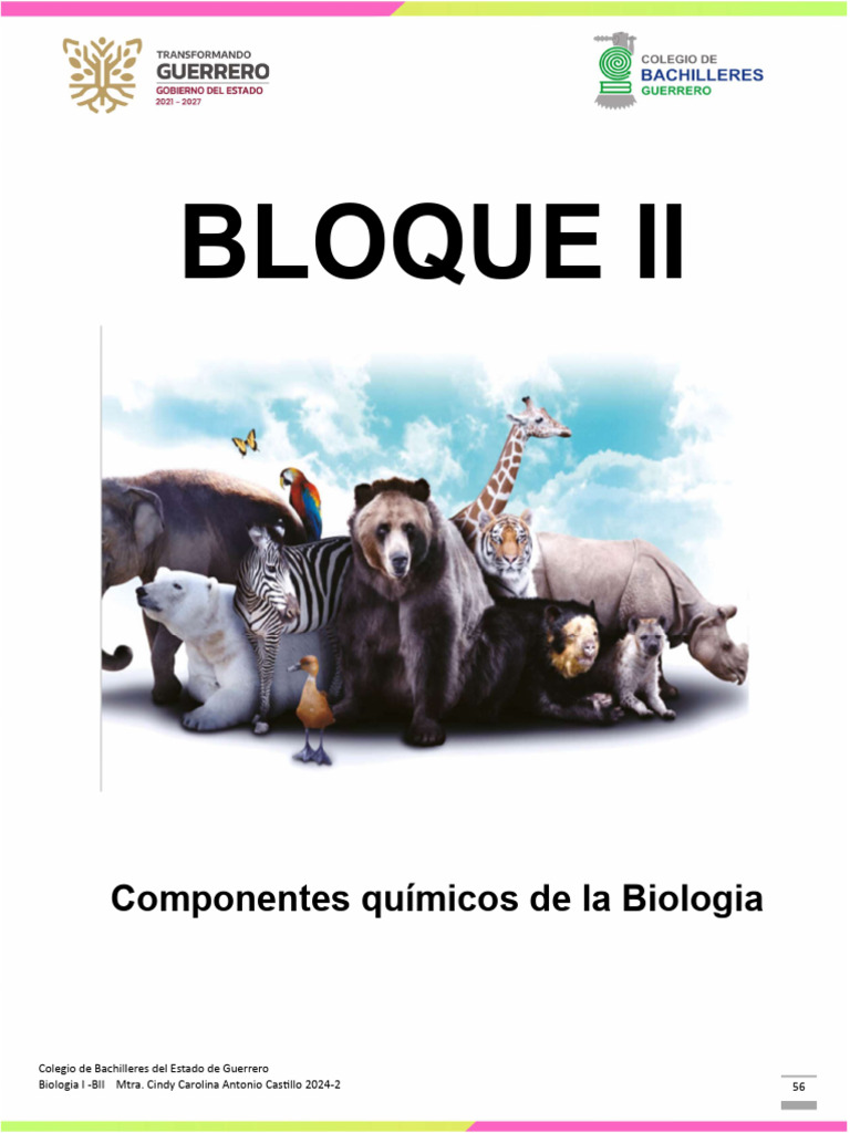 BLOQUE II COMPOTENTES QUIMICOS CIN TERMINADO | PDF | Biomoléculas ... BLOQUE II COMPOTENTES QUIMICOS CIN TERMINADO | PDF | Biomoléculas ...