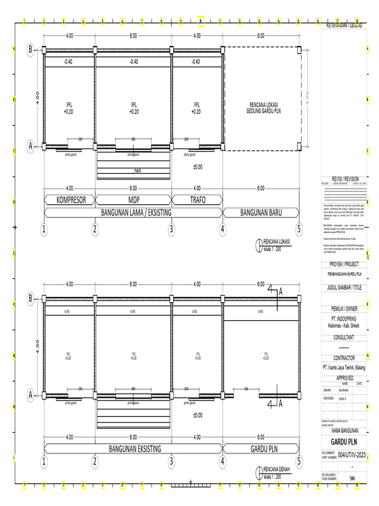 Denah dan Standar Gardu PLN | PDF