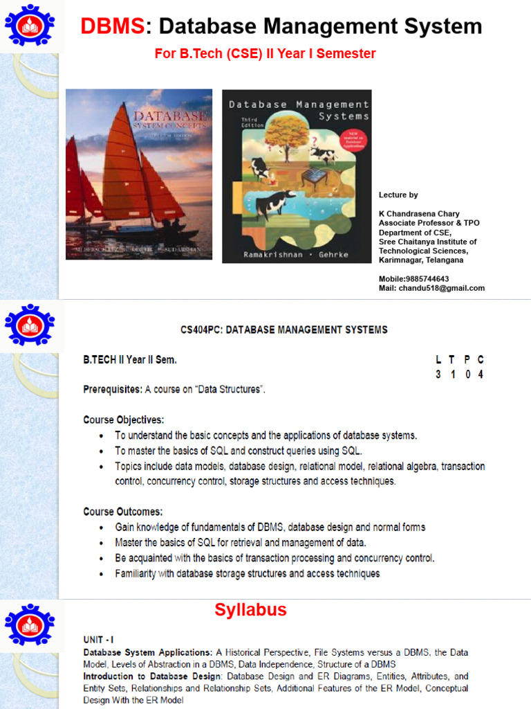 Dbms Unit 5 Pdf Database Index Databases 4860
