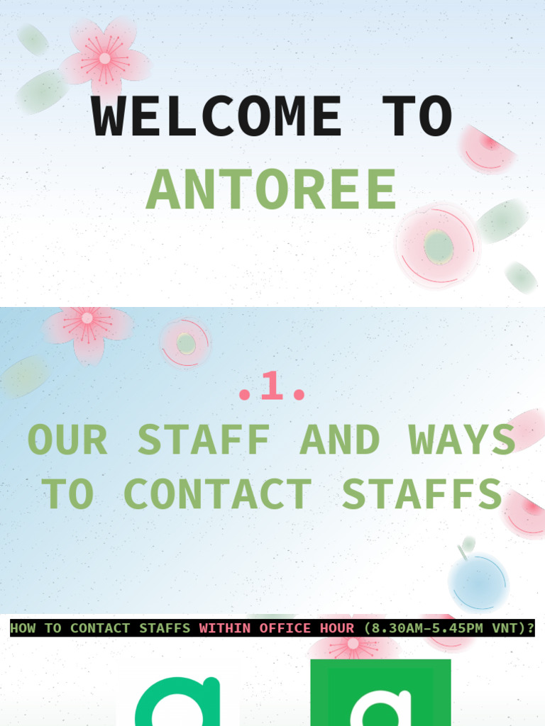 How To Work With Antoree | PDF | Teachers | Computing