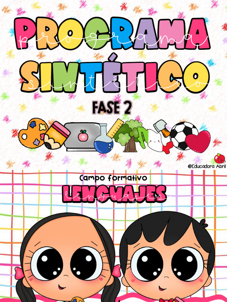 Programa Sintetico Fase 2 NUEVO 2024 | PDF | Naturaleza | Aprendizaje