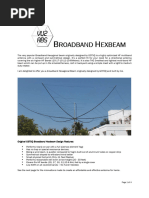 Hexbeam by K4kio | PDF | Coaxial Cable | Antenna (Radio)
