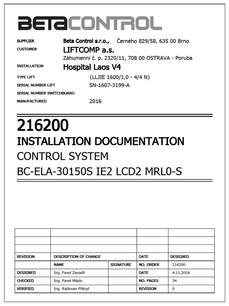Diagram For Install A Schwitchboard | PDF | Elevator | Electrical Engineering