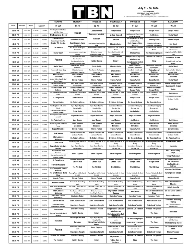 TBN-COM 24 July 2024 | PDF