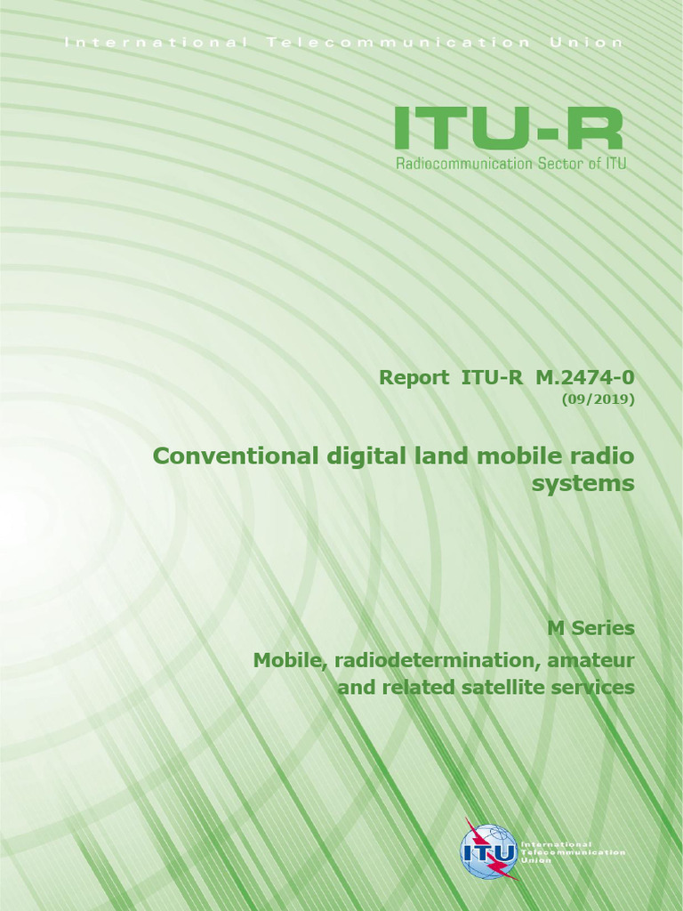 Conventional Digital Land Mobile Radio | PDF | Radio Technology ...