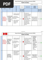 Machine Safety Risk Assessment Template | PDF | Risk | Occupational ...
