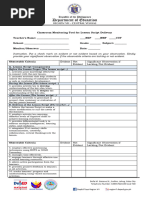 LAC FORM 1 4 Template | PDF | Cognitive Science | Cognition
