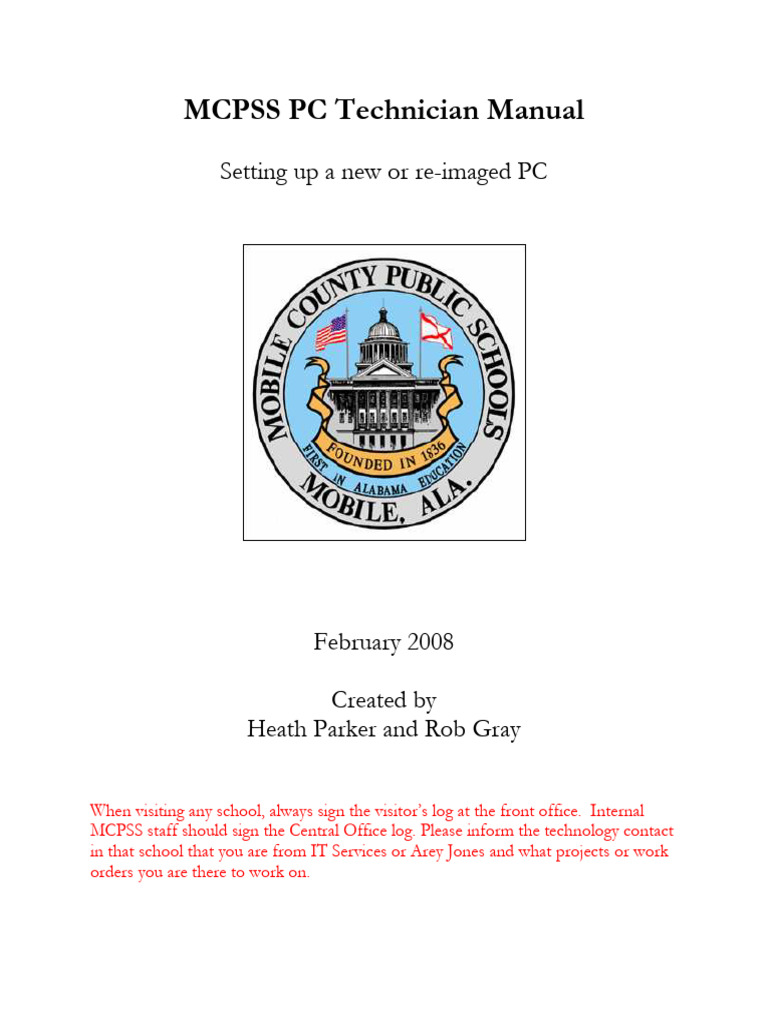 MCPSS_Manual | PDF | Microsoft Outlook | Personal Computers