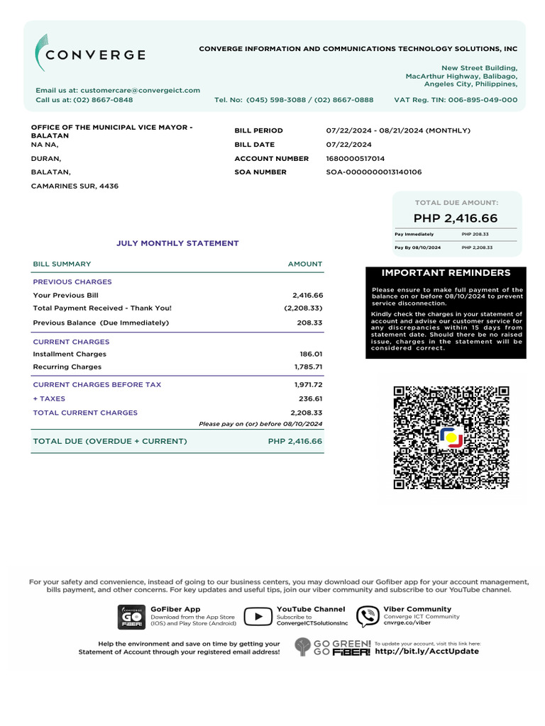 Soa 0000000013140106 | PDF | Payments | Money